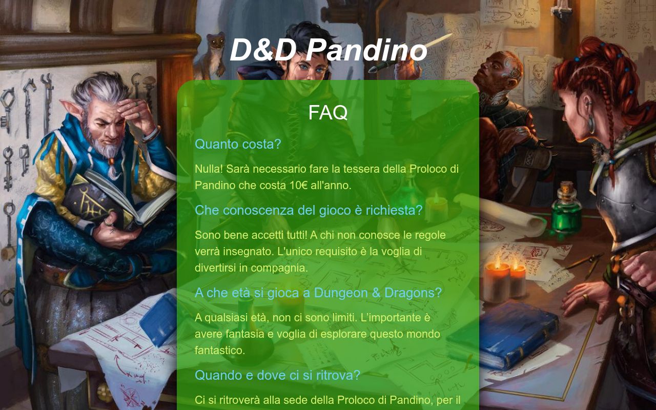 D&D Pandino